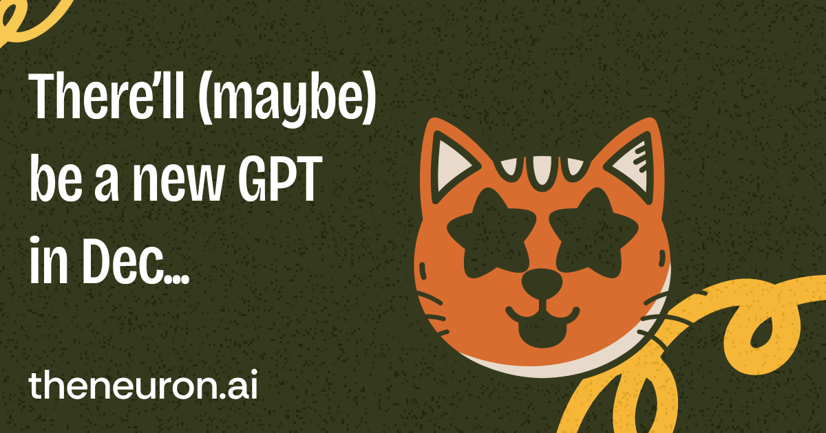 😺 OpenAI's secret weapon | The Neuron